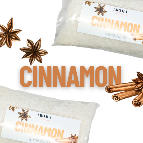 Cinnamon - Scented Sizzler Granules | Oil Burner Alternative – Aroma Luxe
